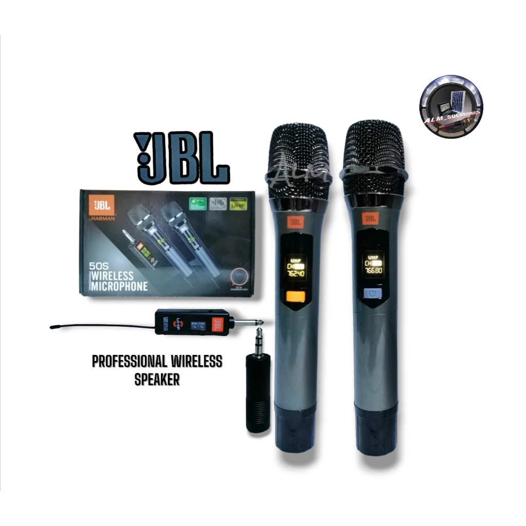 JBL VM-50S High Quality UHF Wireless Microphone System | Shopee Philippines