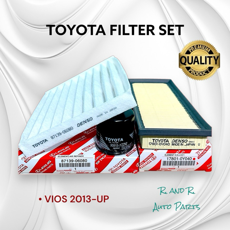 VIOS FILTERS VIOS GEN 3 AND UP TO 2024 VIOS AIR FILTER VIOS AC FILTER ...