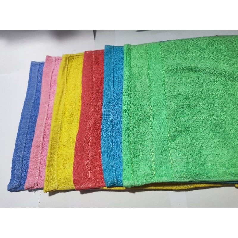 Hand Towel For Laboratory 100% Cotton Assorted Color | Shopee Philippines