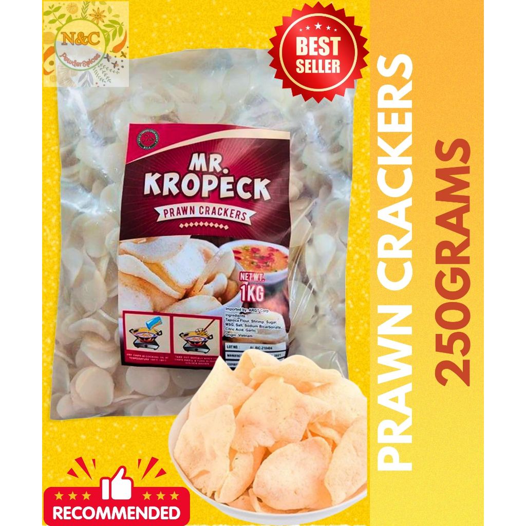 Prawn Crackers MR KROPECK (250grams, 500grams) | Shopee Philippines