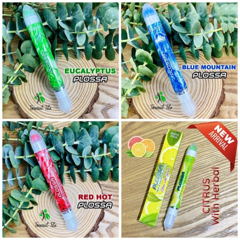 Plossa Inhaler and Roll On Aromatics 8ml | Shopee Philippines