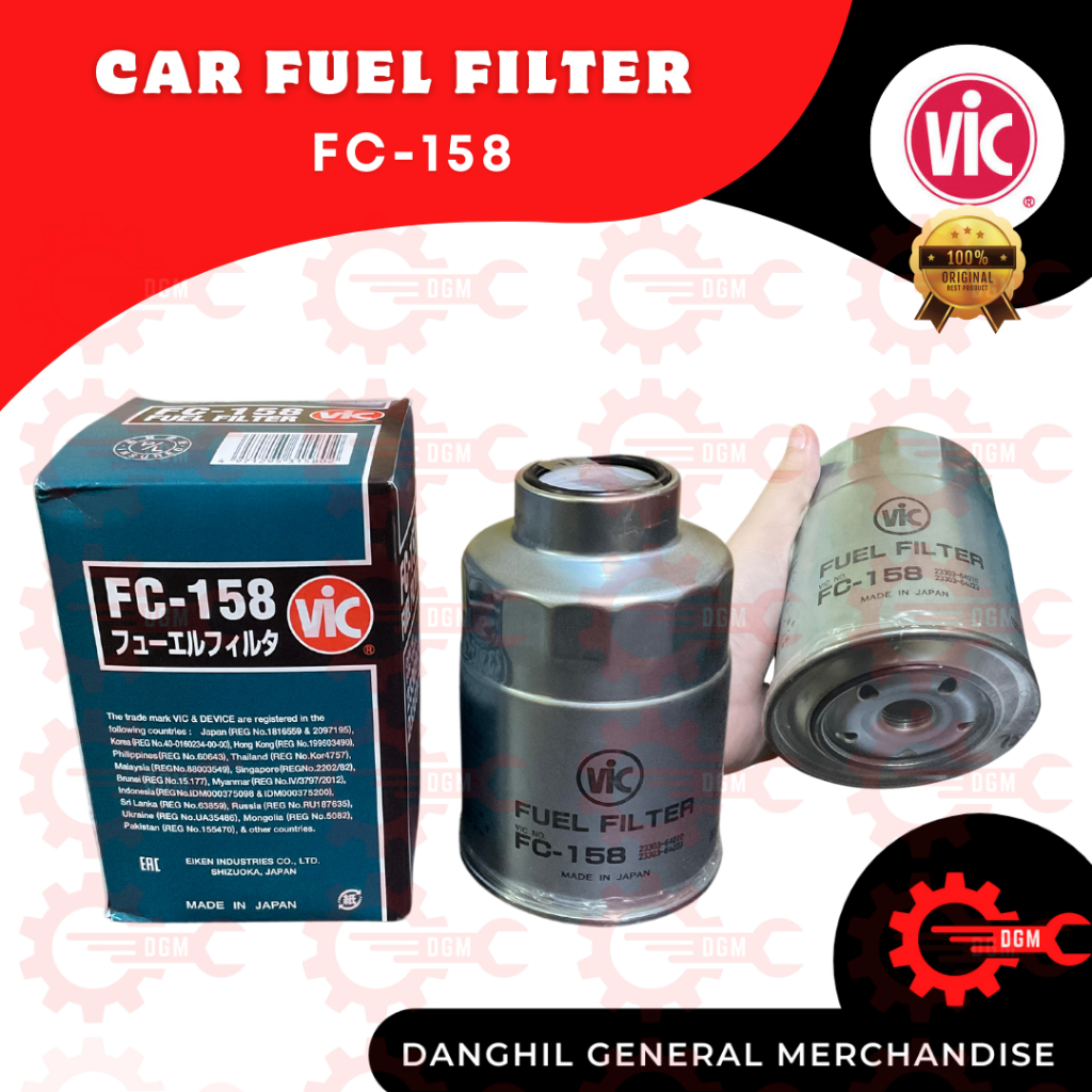 VIC Car Fuel Filter - Made in Japan | Shopee Philippines