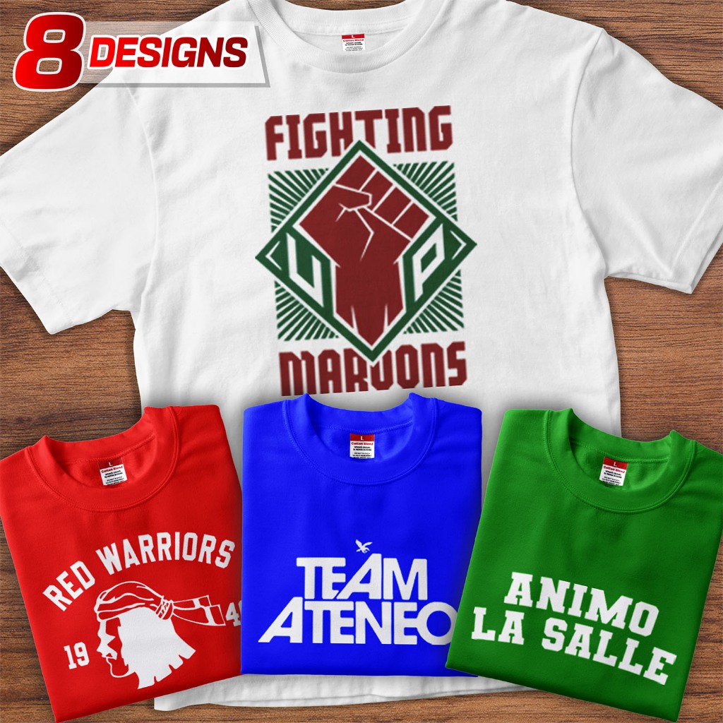 Shirt planet University Logo FEU tamaraws UST Team Ateneo Adamson La ...