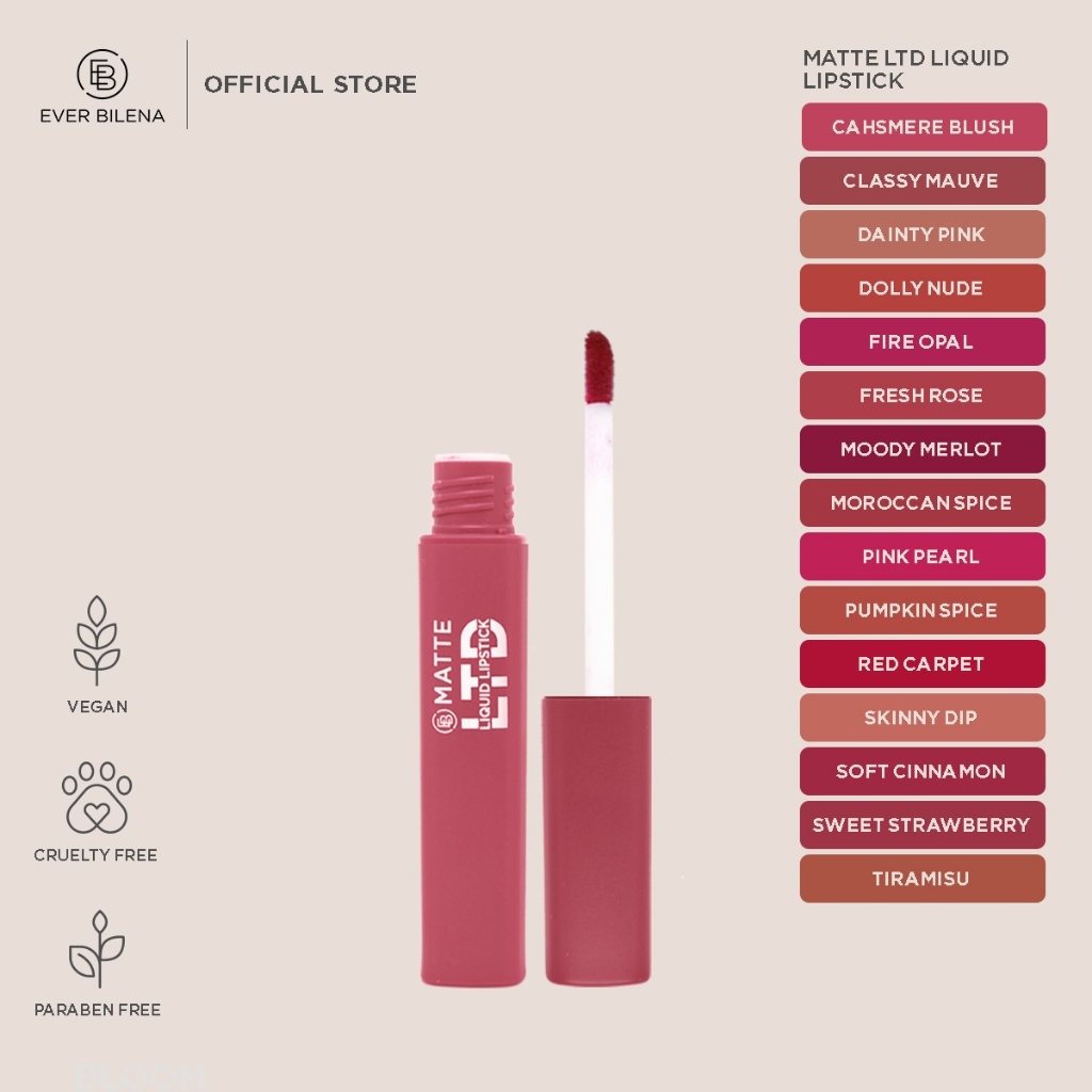 Ever Bilena Matte LTD liquid lipsticks* | Shopee Philippines