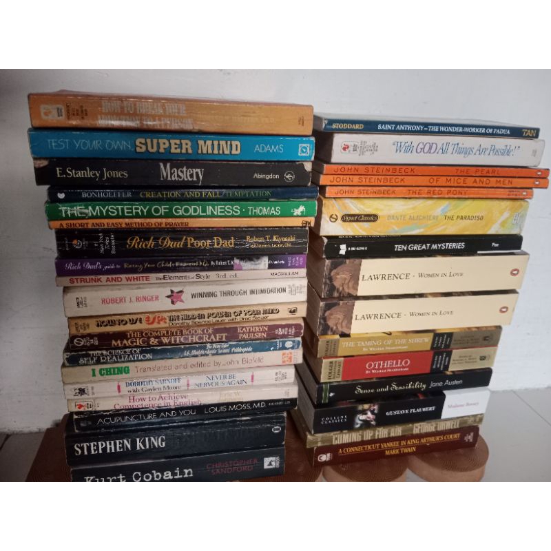 SALE Bargain Pocketbooks Classic/asstd.Titles | Shopee Philippines