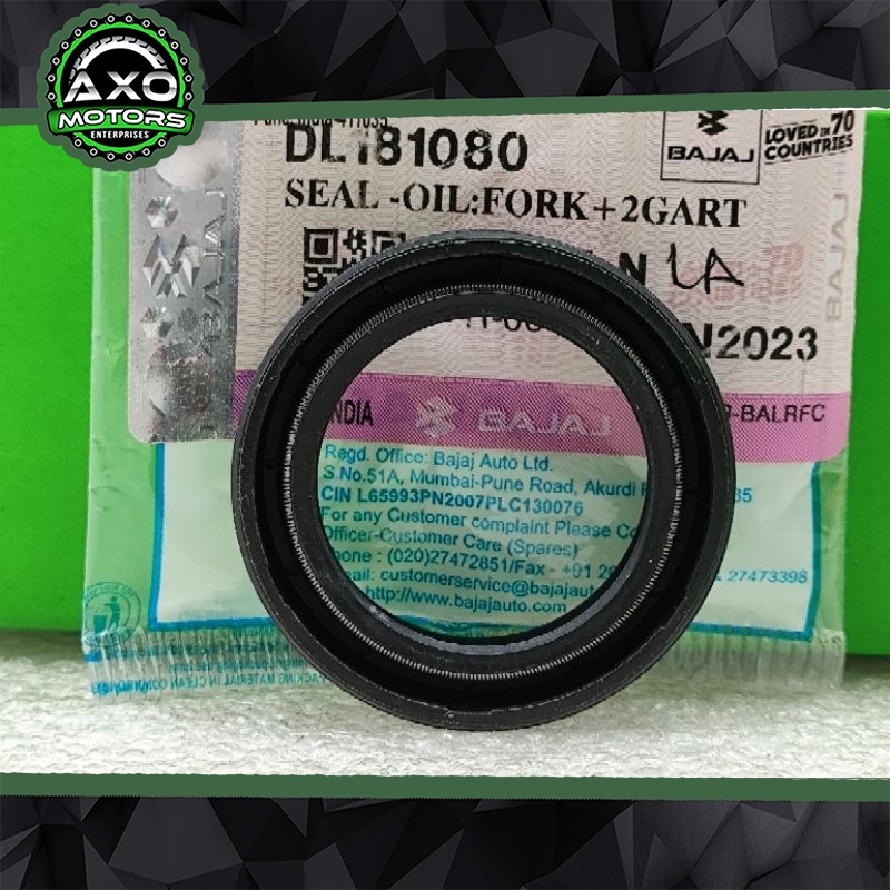 Oil Seal Front Fork CT100 CT100B Rouser135 Barako2 Negro(1pc)Genuine ...