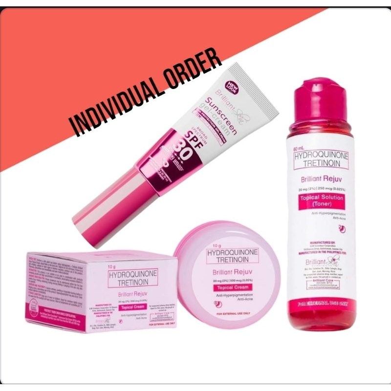 Brilliant Skin Individual Sunscreen Gel Cream 10g, Rejuv Cream (Topical ...