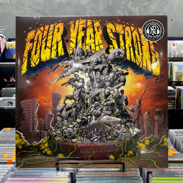 FOUR YEAR STRONG Enemy Of The World Vinyl (Multi Splatter, 1LP ...