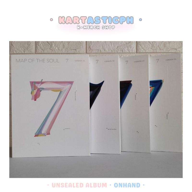 BTS MOTS:7 Map Of The Soul 7 ALBUM [UNSEALED] | Shopee Philippines