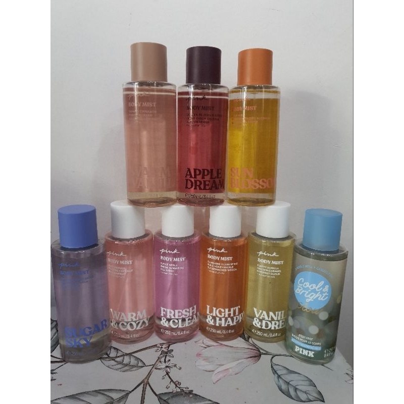 VS ASSORTED PINK FRAGRANCE MIST 250ML | Shopee Philippines