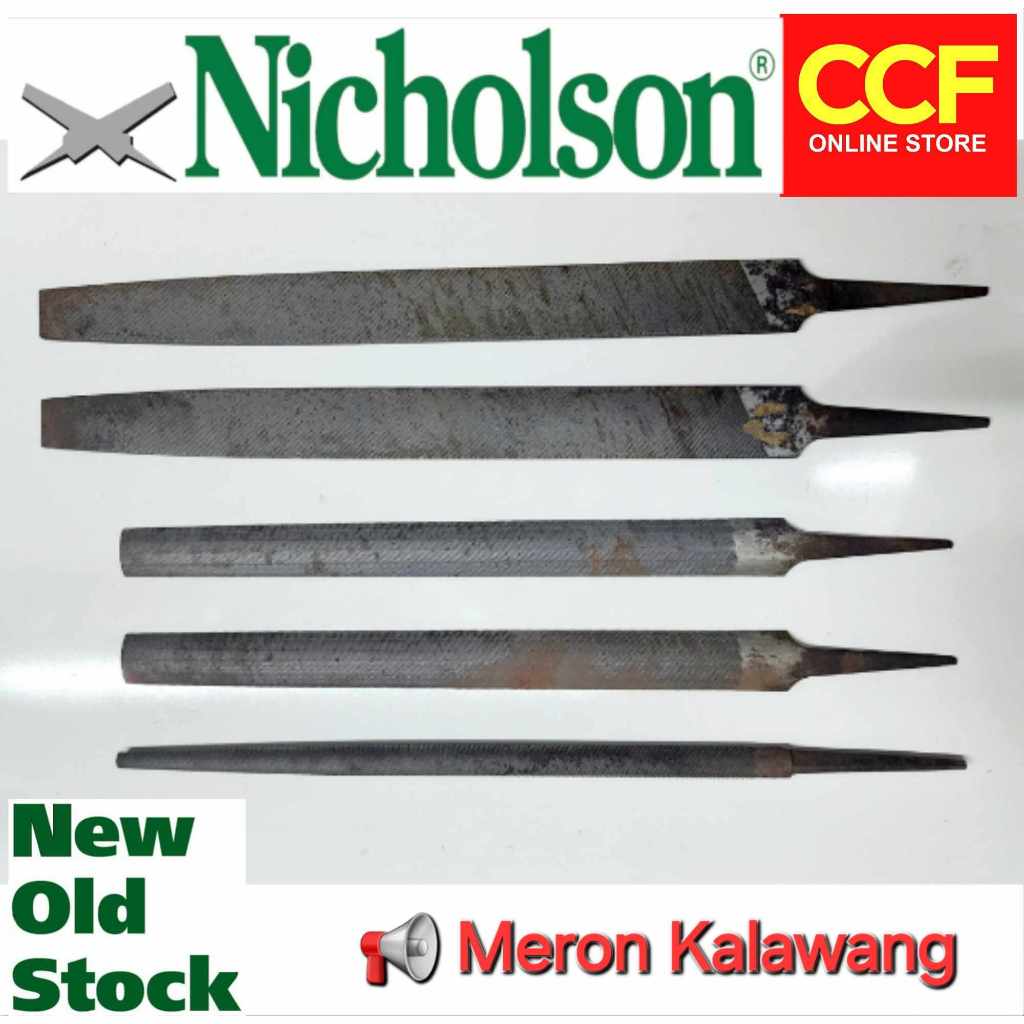 Nicholson Original Round File 14 inch Kikil Made In USA OLD STOCK ...