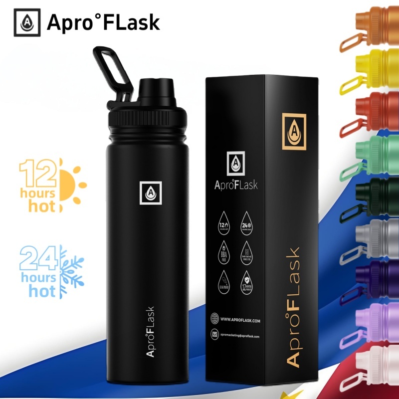 Apro°Flask 22oz Tumbler Hot and Cold Insulated Vacuum Stainless Steel ...