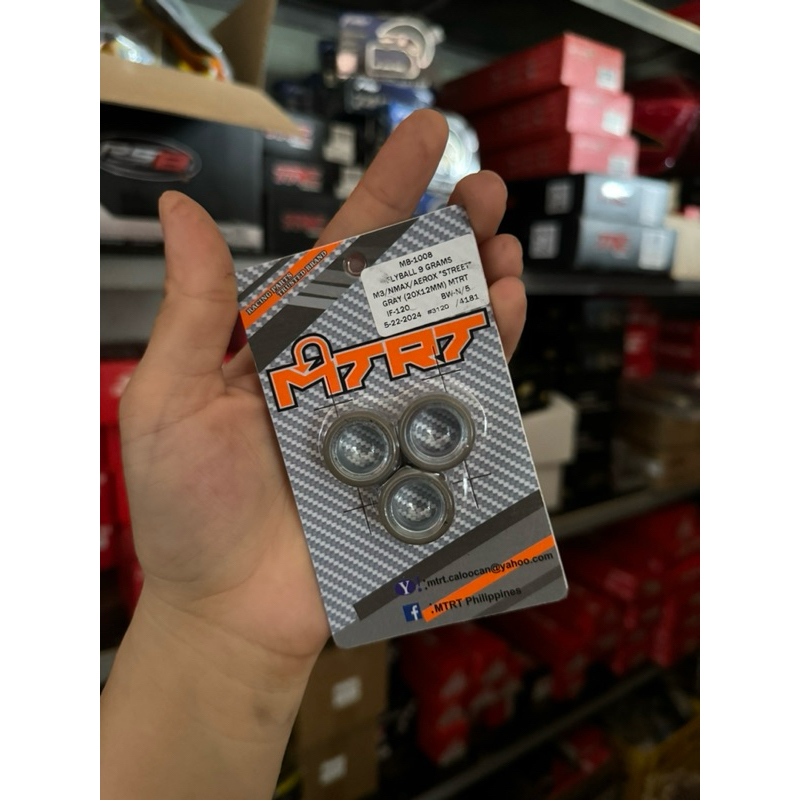 MTRT FLYBALL 3PCS SOLD FOR NMAX AEROX V1 V2 / MIO I 125 / GRAVIS / MIO ...