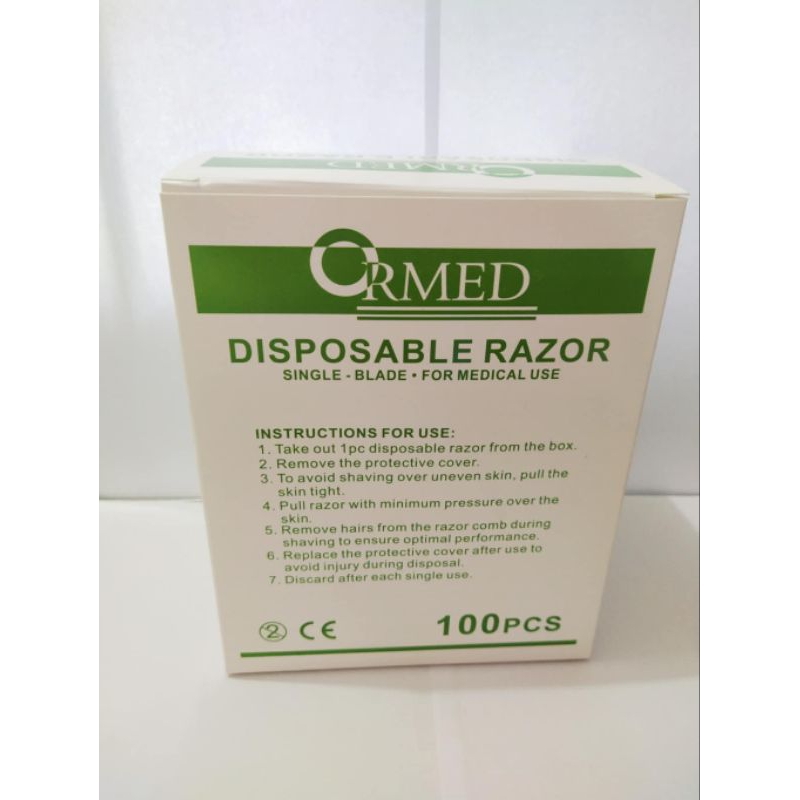 ORMED DISPOSABLE SINGLE BLADE (1PC.) | Shopee Philippines