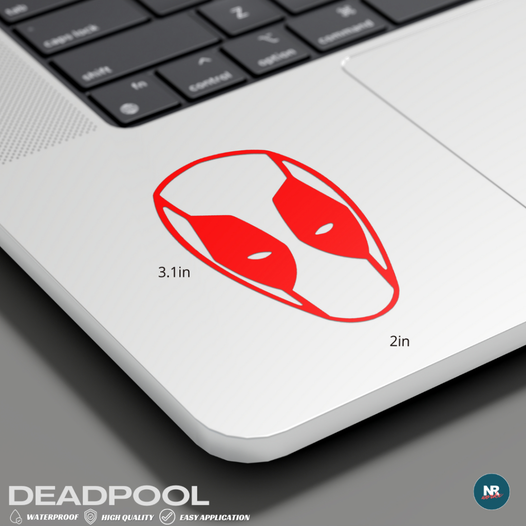 Deadpool Head Vinyl Decal Marvel Movie Sticker | Shopee Philippines