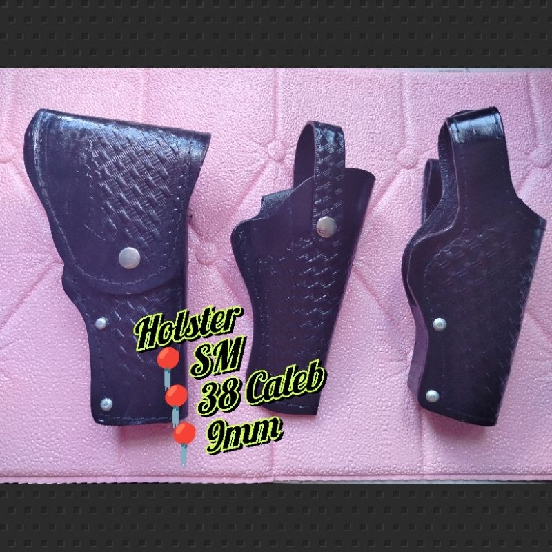 3 different types of holster (Leather) | Shopee Philippines