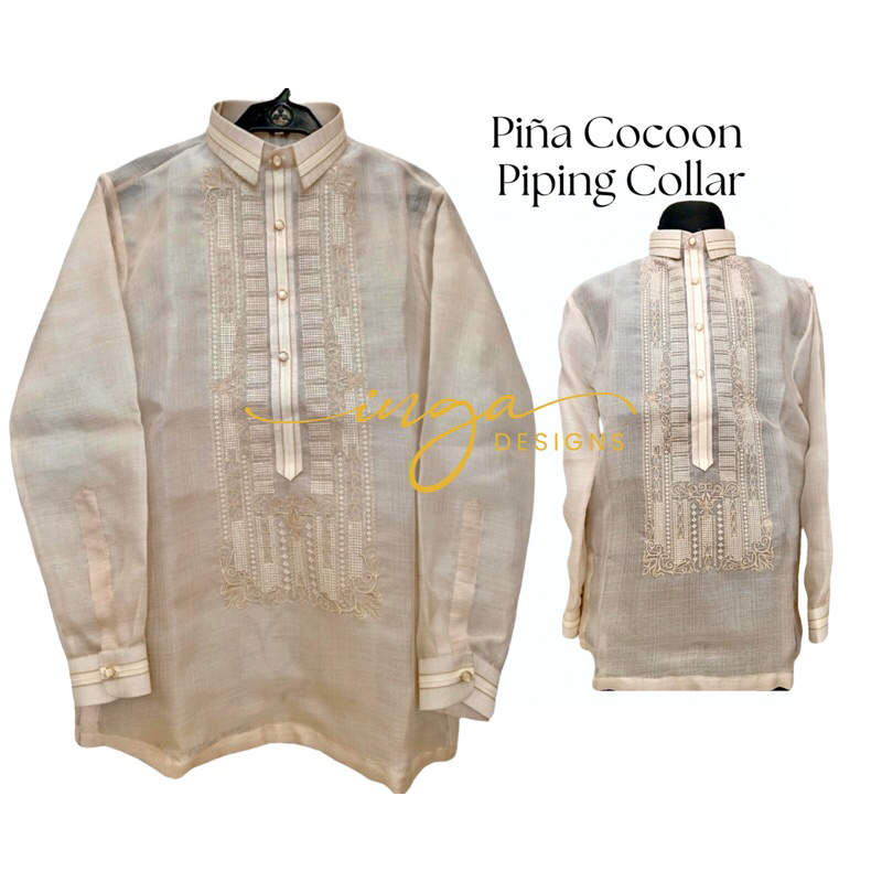 Piña Cocoon Premium Barong Tagalog For Men | Shopee Philippines