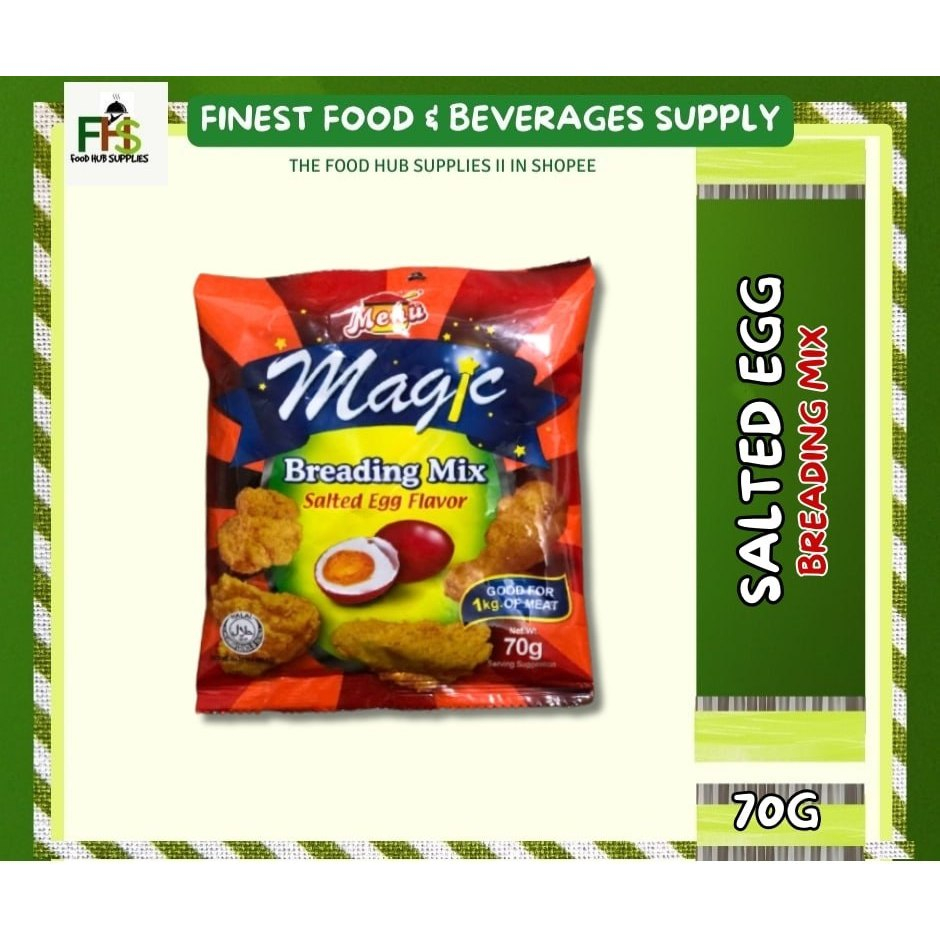 Menu Salted Egg Breading Mix Powder 70G | Shopee Philippines