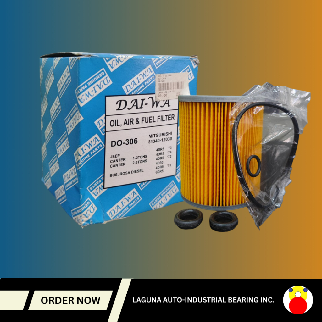 DAIWA Oil Filter DO-306 for Mitsubishi Fuso Canter 4DR5 | Shopee ...