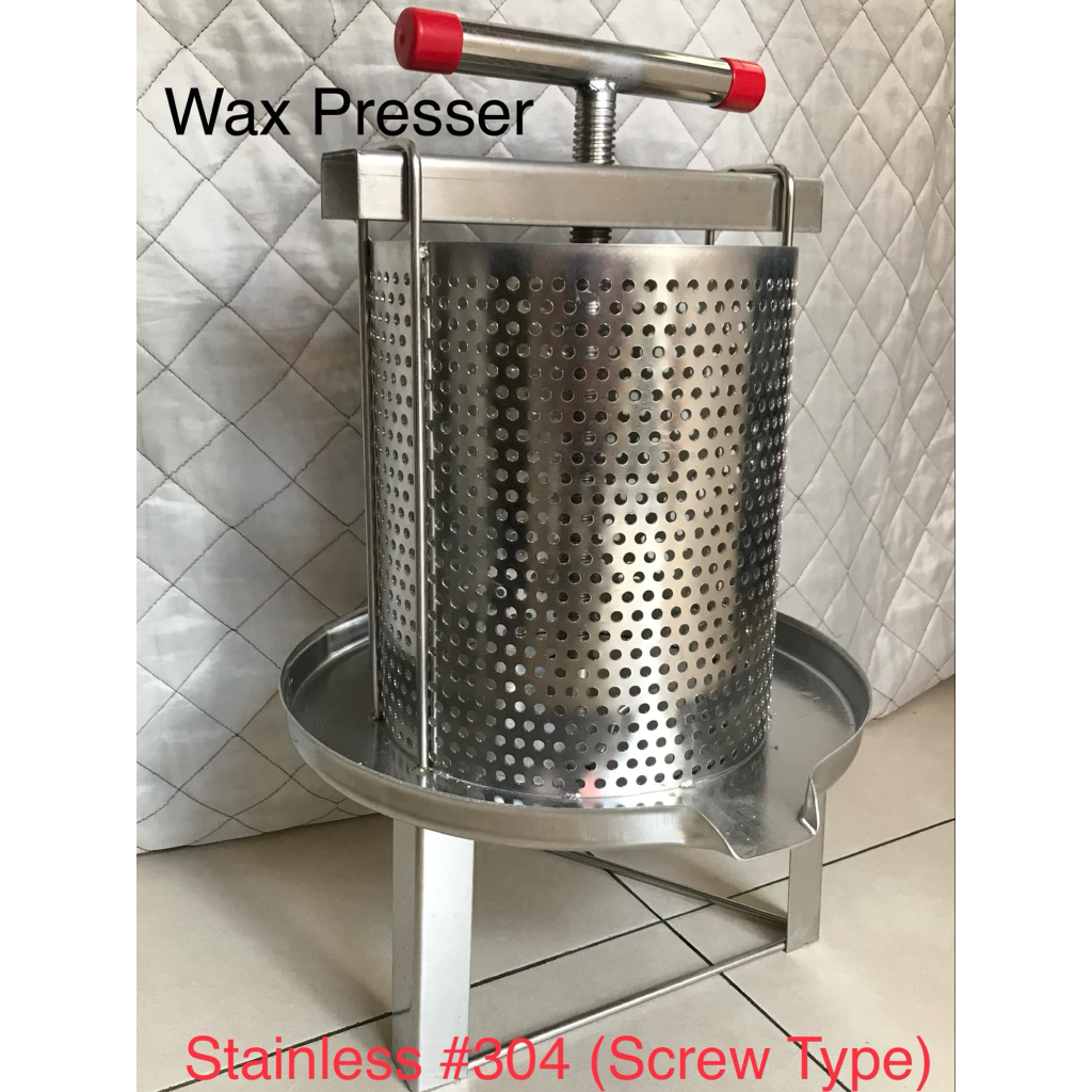 Beekeeping Stainless Steel Honey Wax Press Machine Manual Beeswax ...