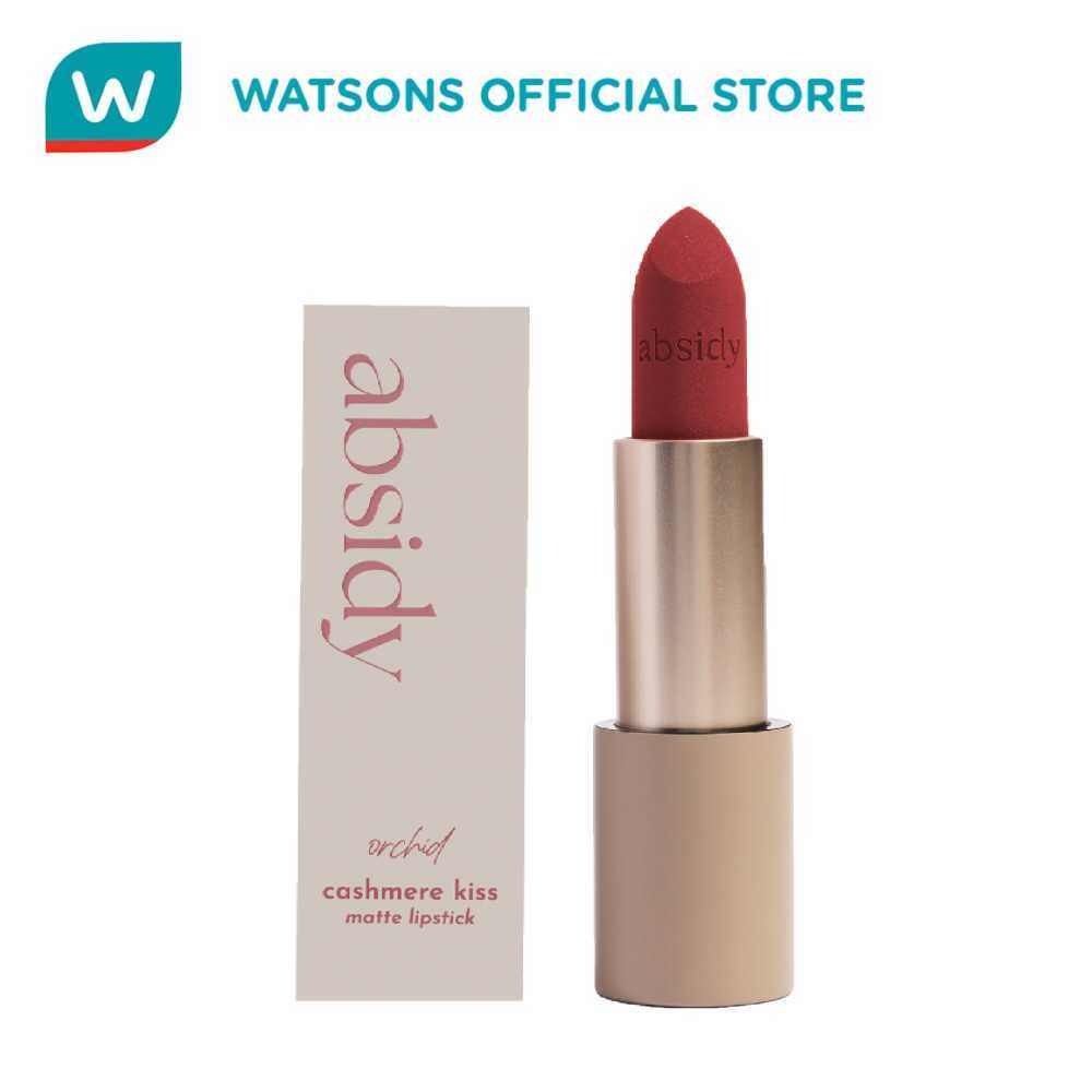 ABSIDY Cashmere Kiss Matte Lipstick "Orchid" 3.2g | Shopee Philippines