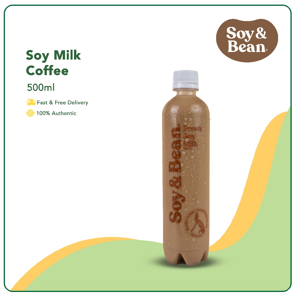 Soy & Bean Soy Milk - Coffee 500ml [Drink, Beverage, Soy, Plant-Based ...
