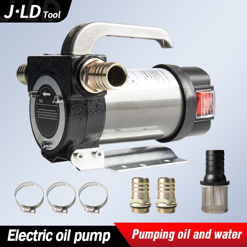 Self-priming Gasoline Fuel Oil Transfer Pump Universal Electric Diesel ...
