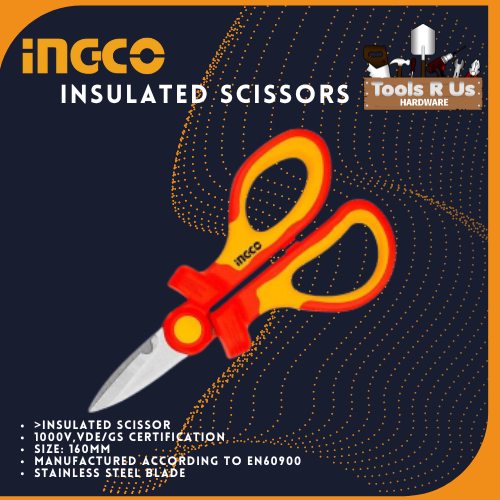 INGCO Insulated Scissors HISS1601 | HANDTOOLS | MERVILLE | Shopee Philippines