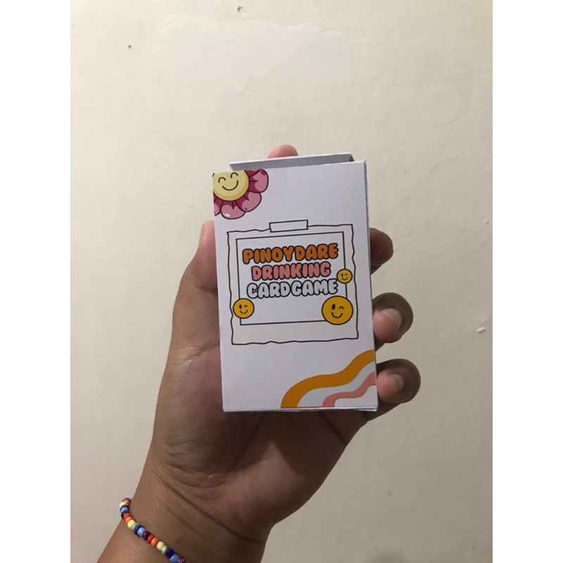 Pinoy Dare Drinking Card Game for Walwal (Tagalog Dares 50 cards ...