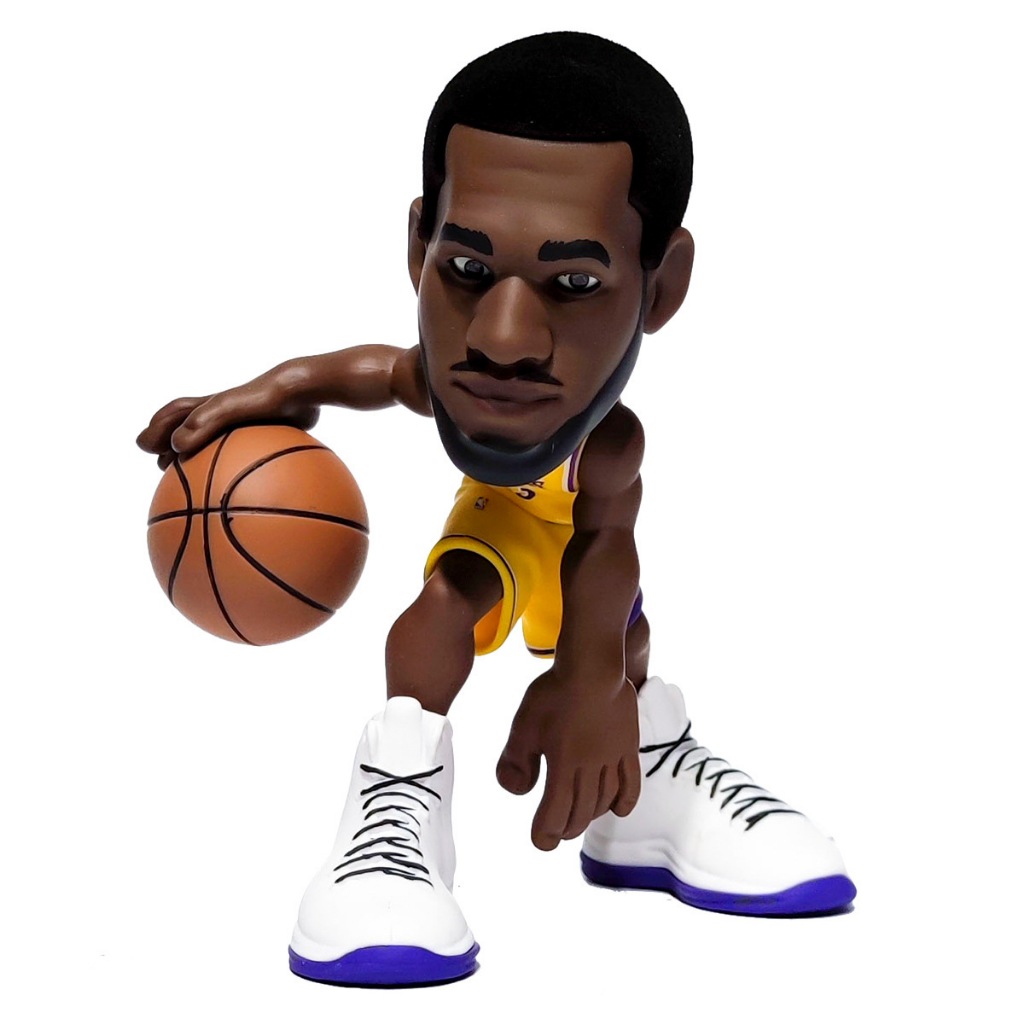Little akiba anime NBA Basketball players LeBron James figure model toy ...