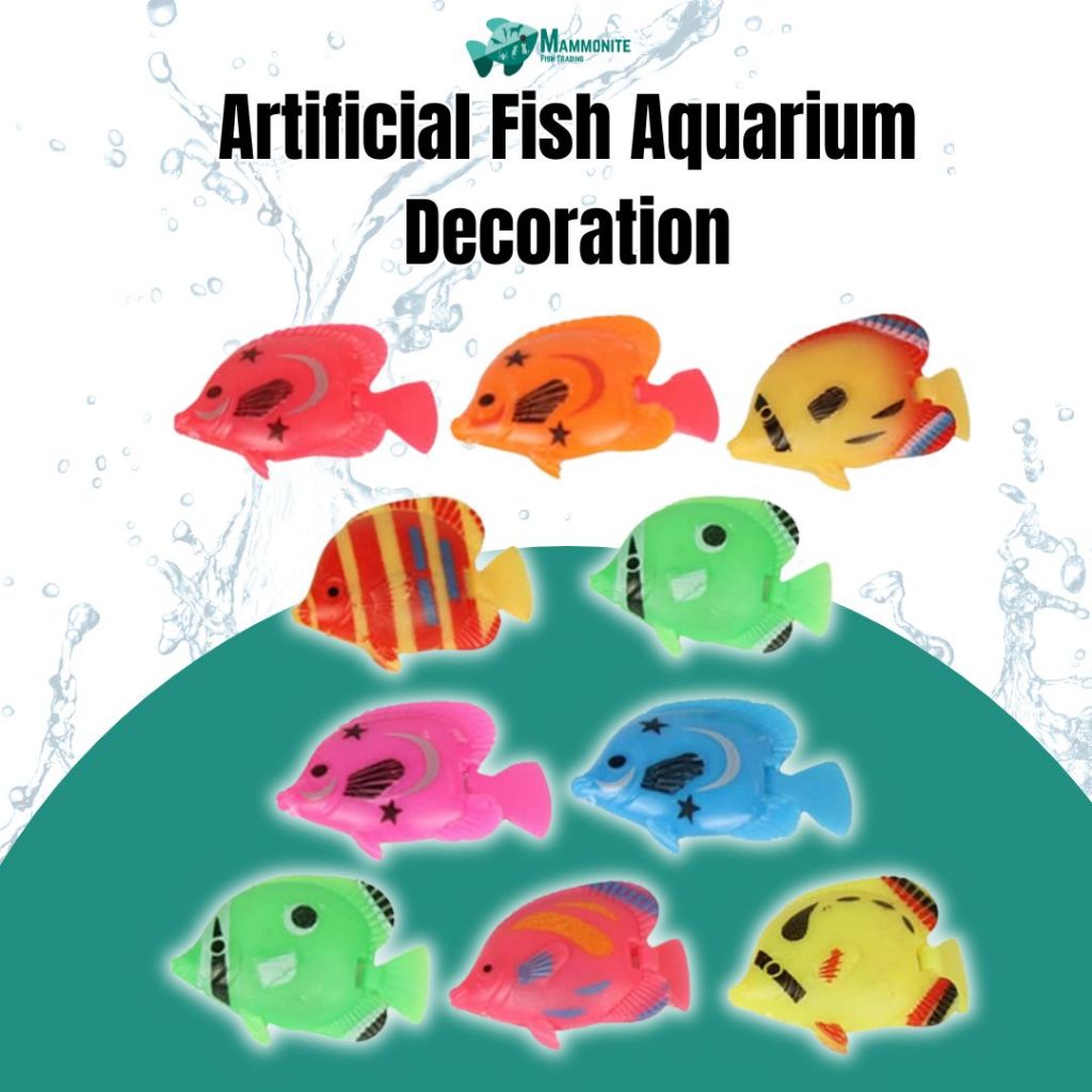 Aquarium Swing Tail Tropical Fish Decoration Artificial Plastic Fish ...