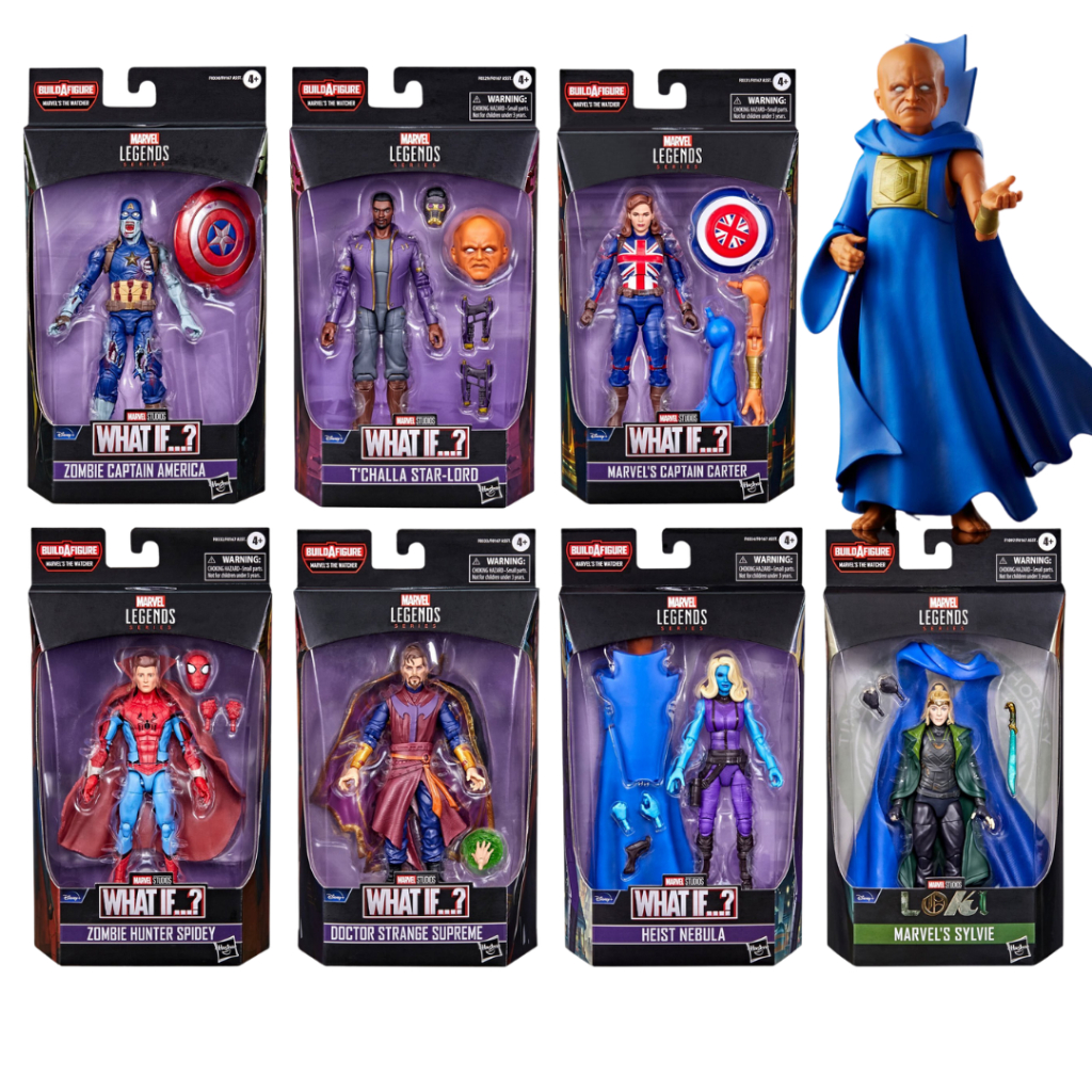 MARVEL Legends Series The Watcher Wave (Capt. Carter, Dr Strange ...