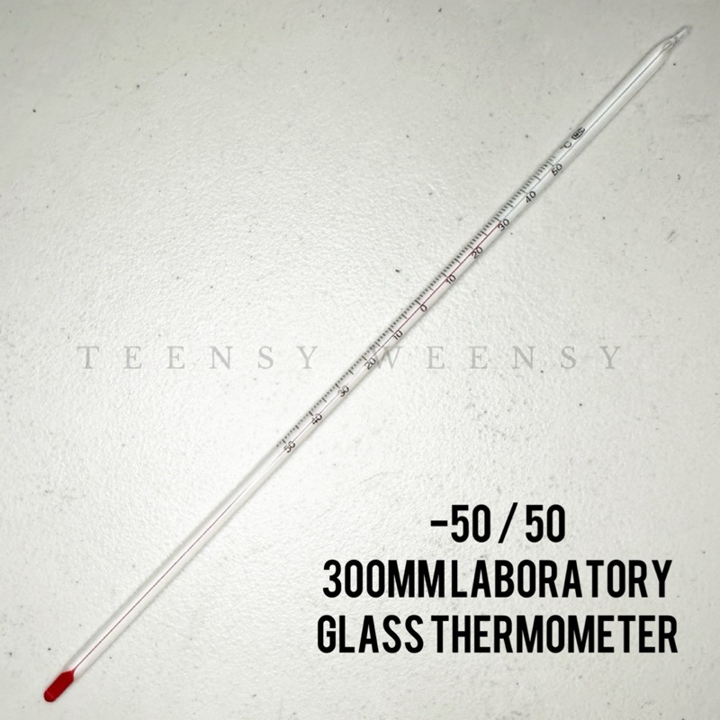 -50/50 300mm Alcohol Glass Thermometer for Heat Cooking | Shopee ...