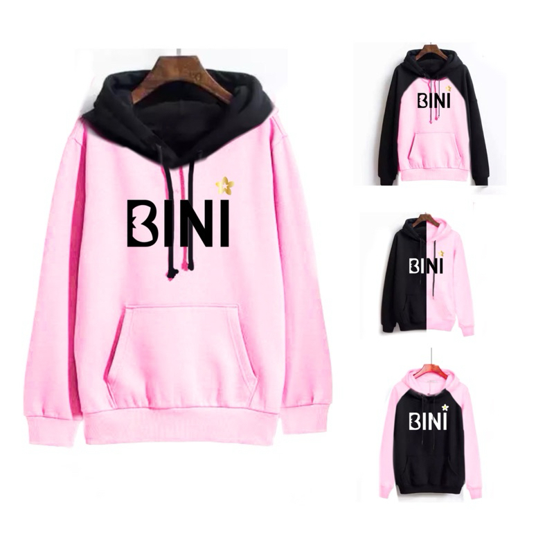 Bini Hoodie Jacket Combi for Adult , kids to plussize | Shopee Philippines