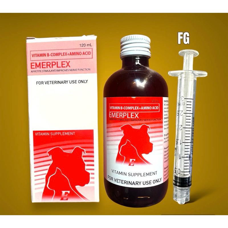 EMERPLEX Vitamin B-Complex &Amino Acid 120ml | Shopee Philippines