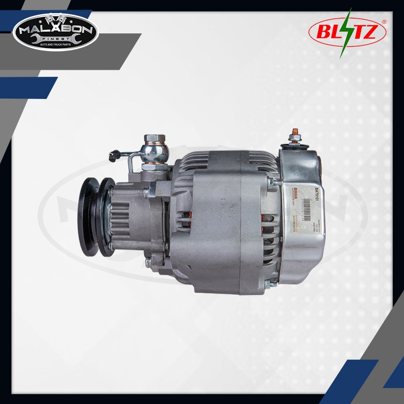 TOYOTA TAMARAW FX 2C ALTERNATOR ASSEMBLY 12V / 70A SINGLE PULLEY BLITZ ...