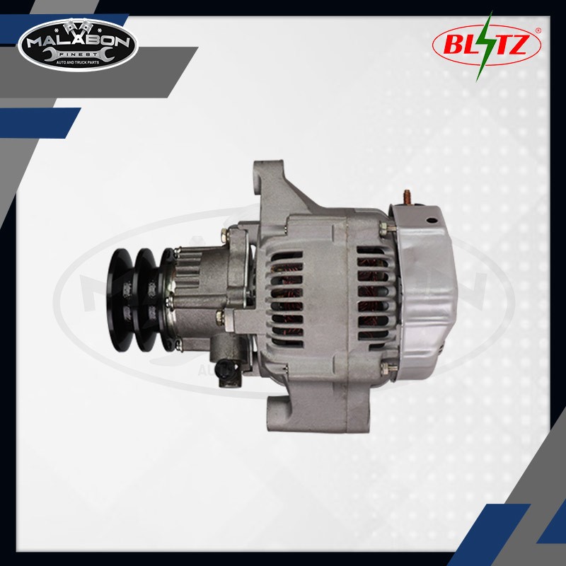TOYOTA 2C 3L ALTERNATOR ASSEMBLY ROUND WITH PUMP 12V / 70A DOUBLE ...