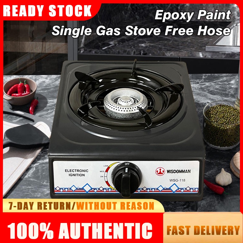 Single Gas Stove Epoxy Paint Body Heavy Duty Kitchen Stove Household ...