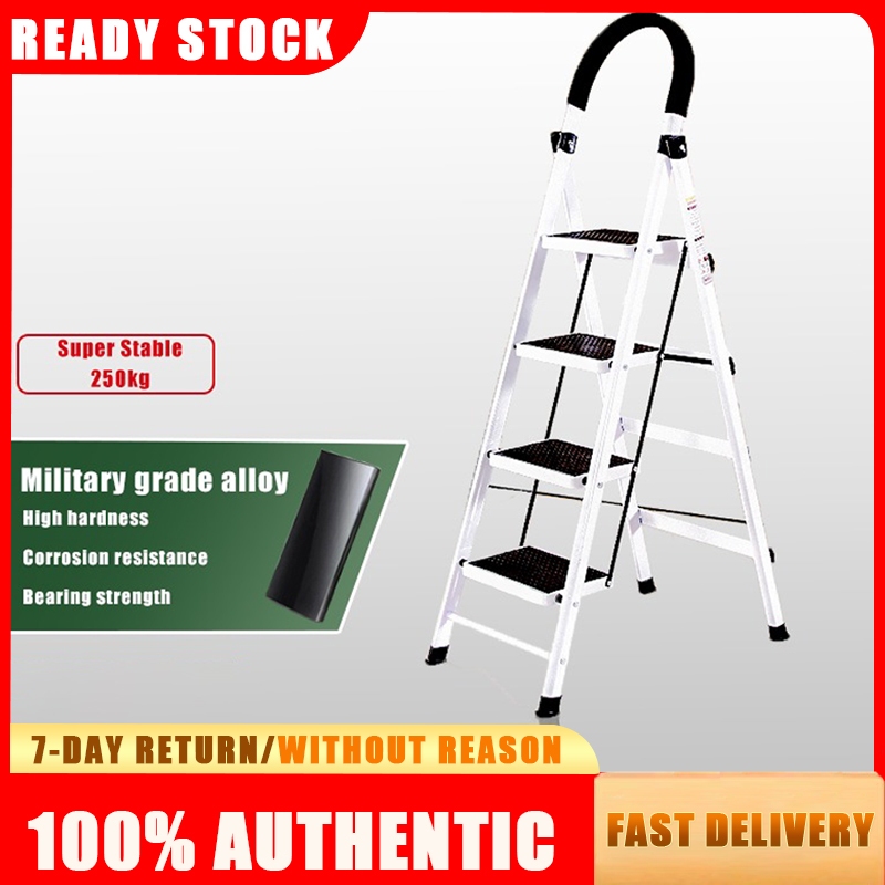 Weigh 150kg ladder 4 steps ladder foldable ladder folding Heavy Duty ...