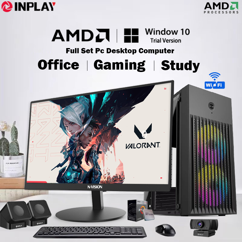 Amd A8 A10 Gaming Desktop 4 Cores 16gb Ram 512gb Ssd With Radeon Hd