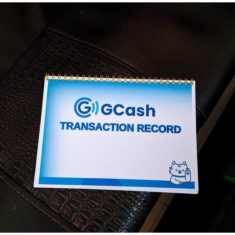 GCASH TRANSACTION RECORD NOTEBOOK | Shopee Philippines