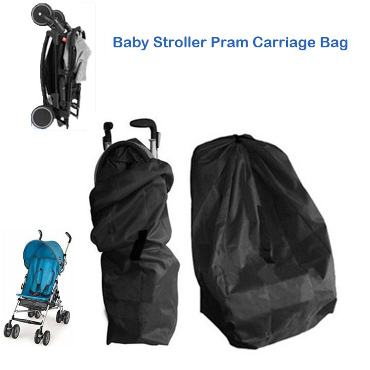 Baby Stroller Pram Carriage Bag Oxford cloth Travel Cover Dustproof ...
