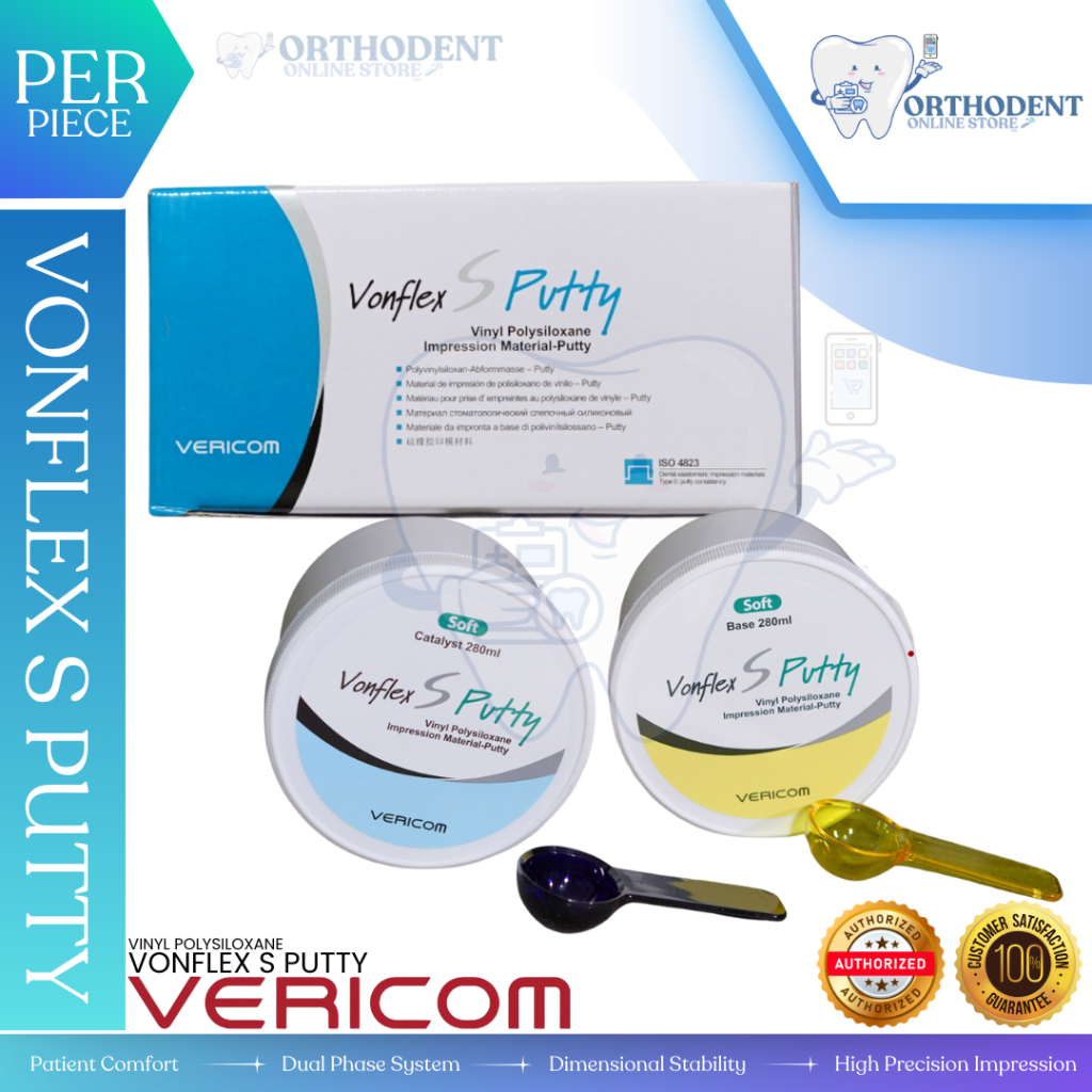 Precision Impressions Made Easy: Vonflex S Putty Soft VPS Material with ...