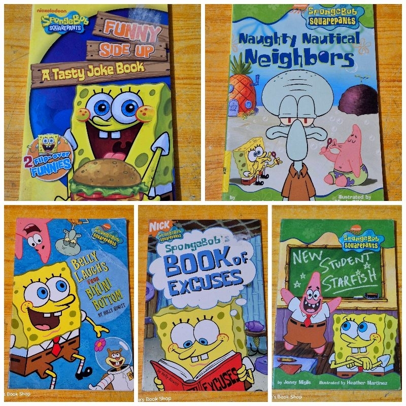 Spongebob Squarepants: Chapter books | Storybooks | Shopee Philippines