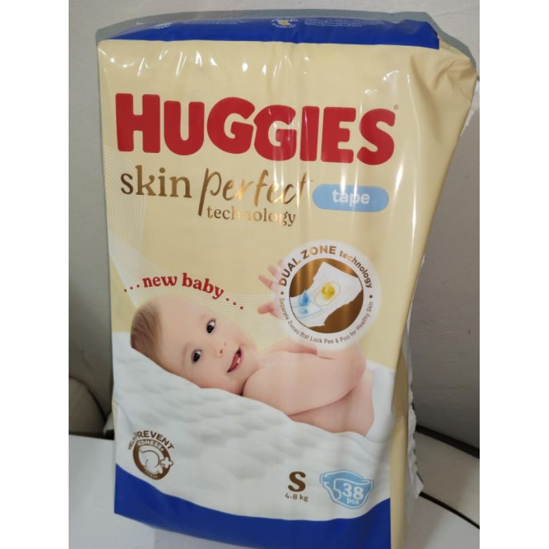 HUGGIES SMALL TAPED (38 PCS)(SKIN CARE/BABY DRY) | Shopee Philippines