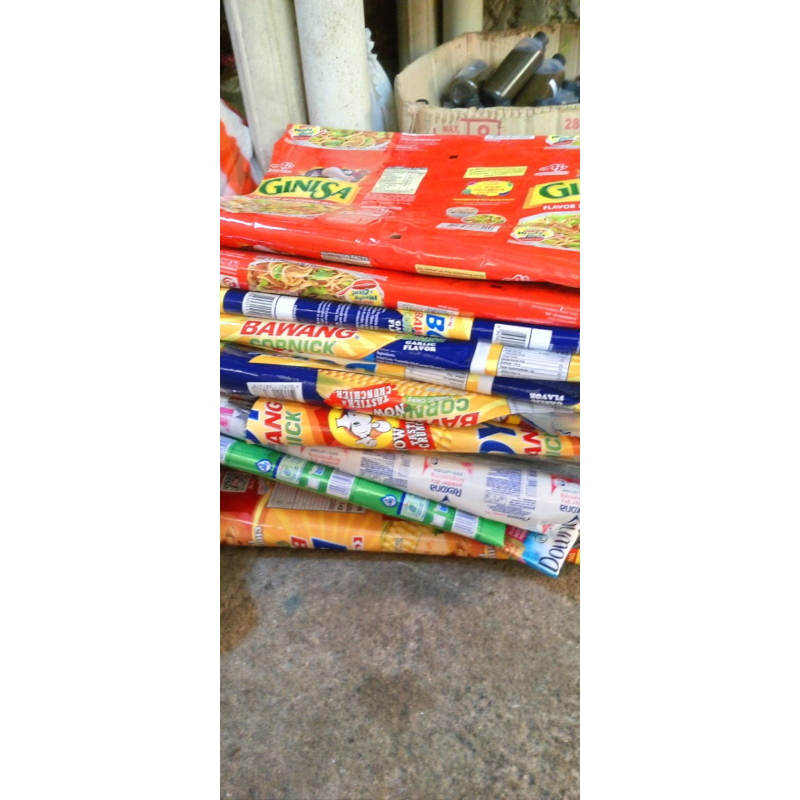 scrap plastic wrapper for costume making or any school project recycle ...