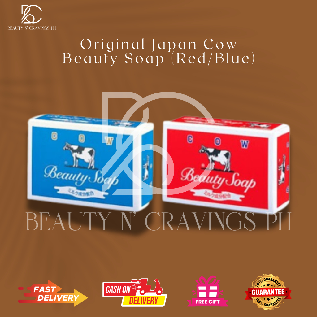 Original Japan Cow Beauty Soap (Red/Blue) | Shopee Philippines