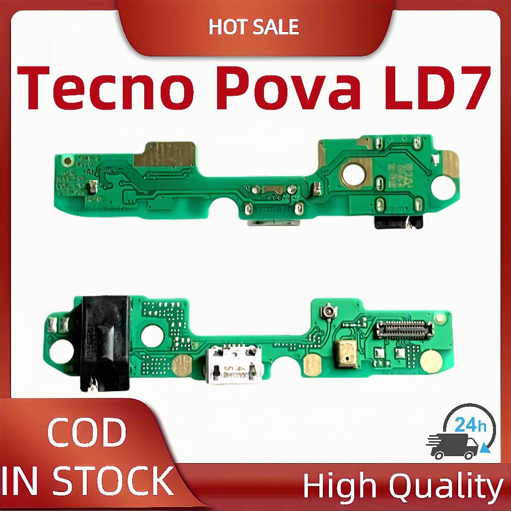 【COD】Tecno Pova / LD7 USB Dock Charger Port Plug Headphone Audio Jack ...