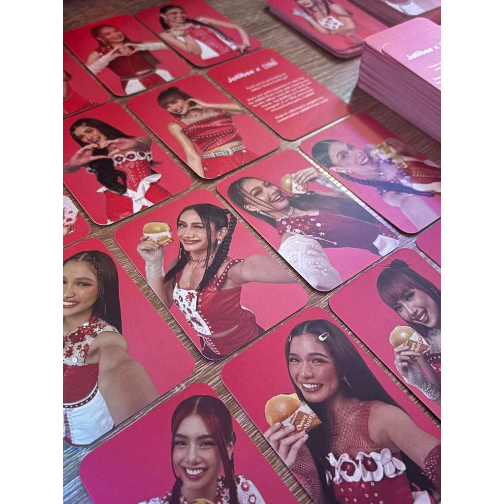 JOLLIBINI OFFICIAL PHOTOCARDS | Shopee Philippines