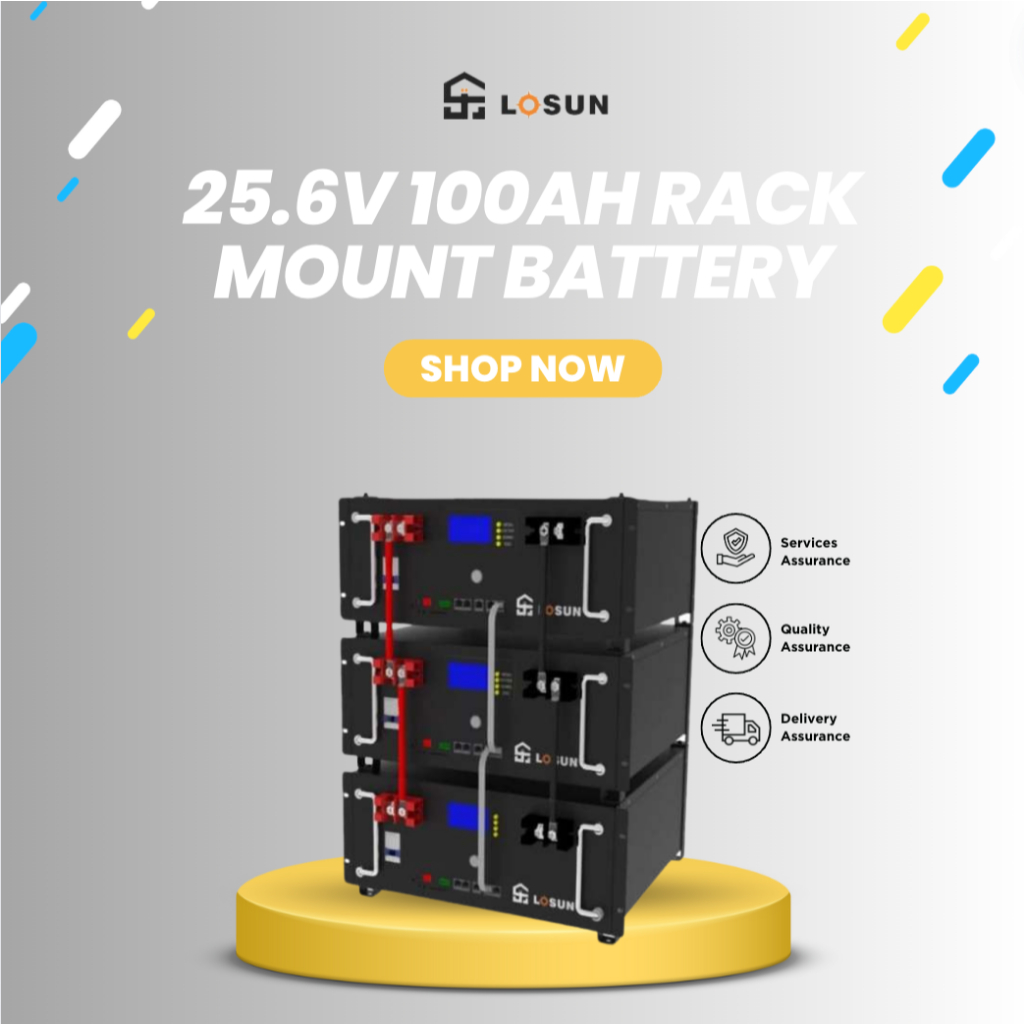 25.6V 100AH RACK MOUNT BATTERY | Shopee Philippines